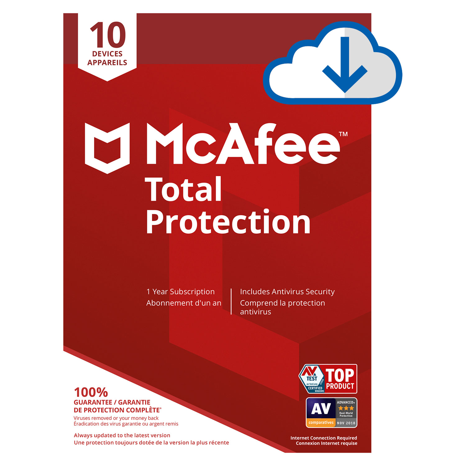 コード ヤフオク! - McAfee Total Protection - Box pack (1 year) -... コード