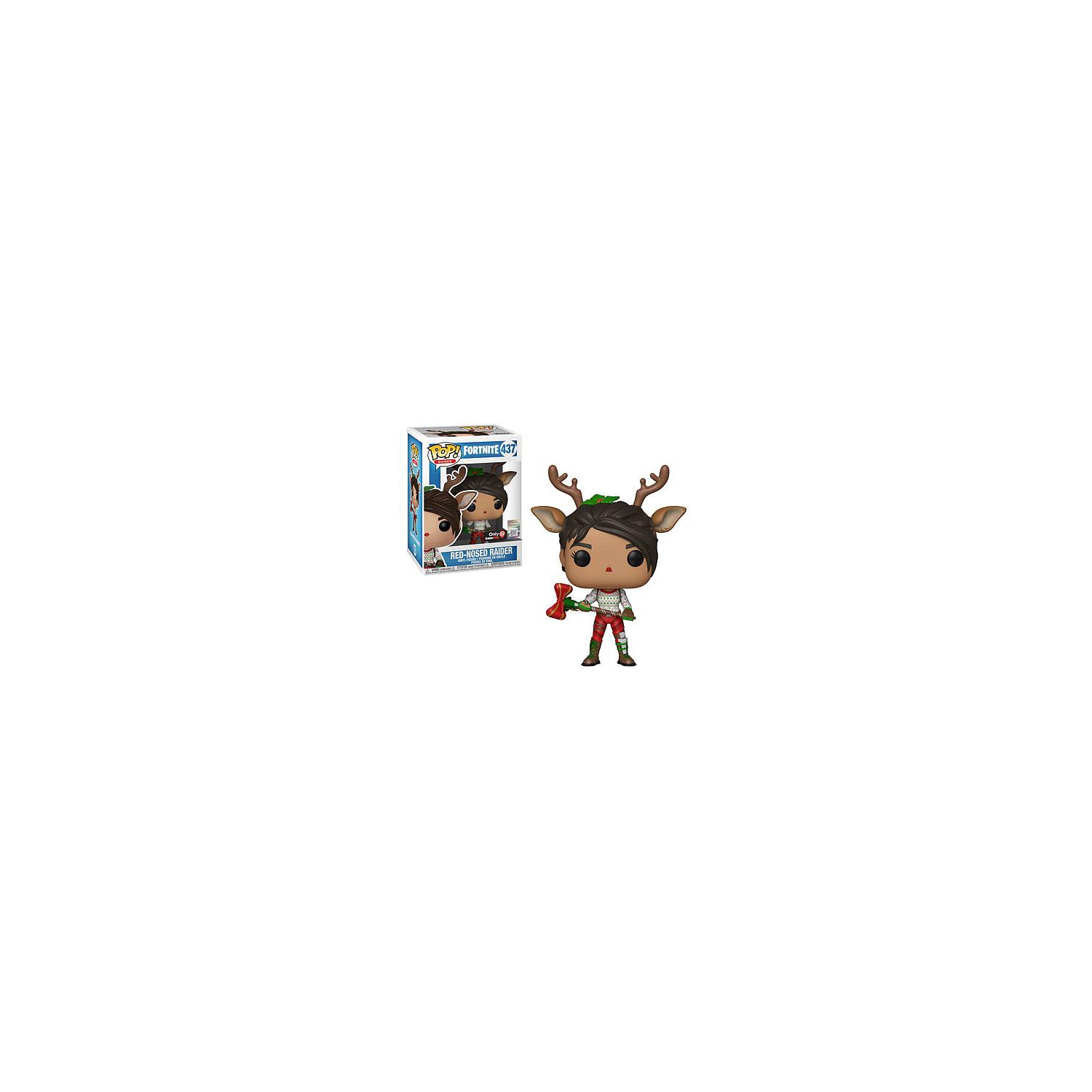 Fortnite funko pop red nosed raider store