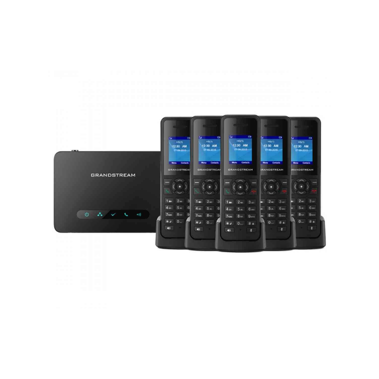 Grandstream DP720 DP750 VoIP Handset & Base Bundle, Support DECT ...