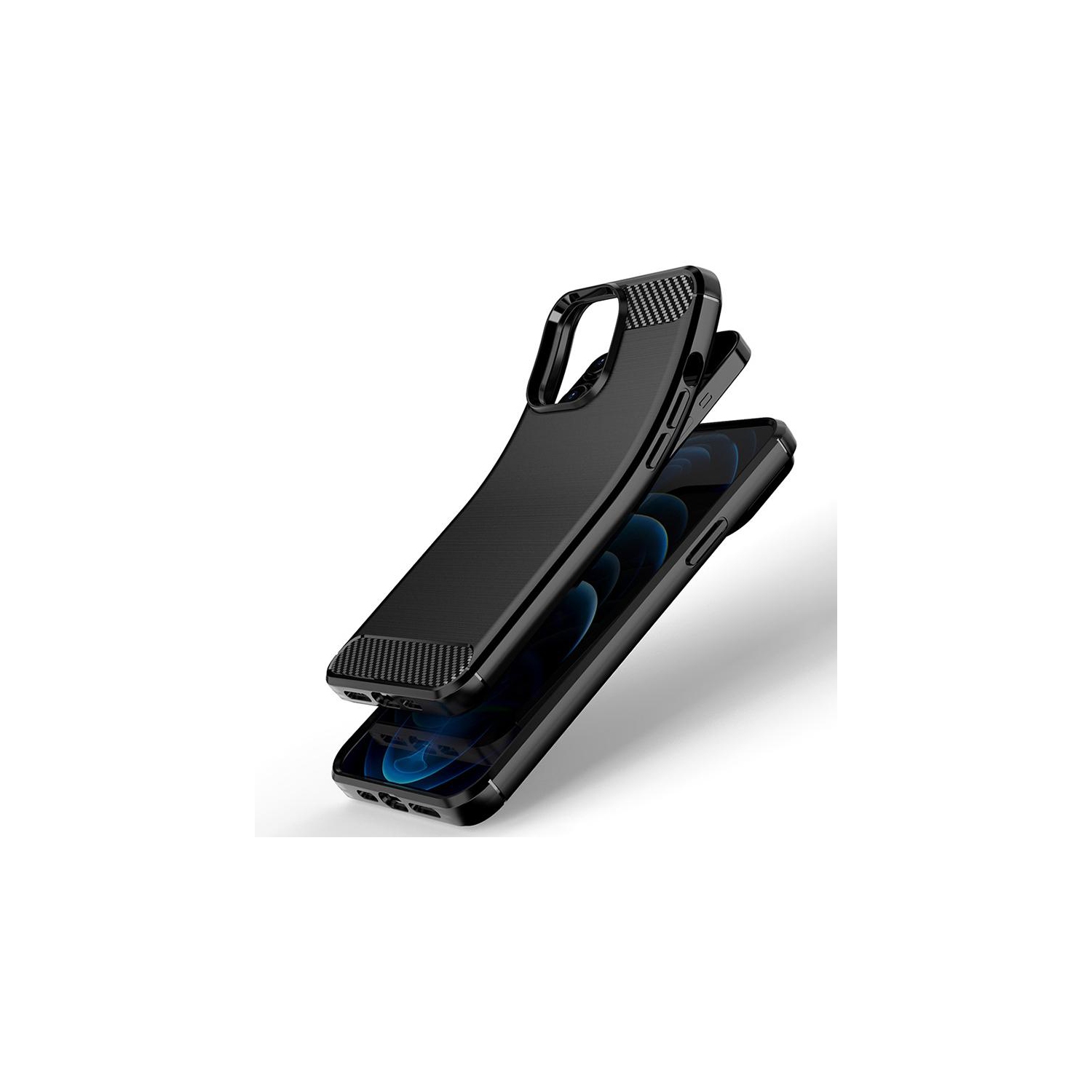 PANDACO Navy Brushed Metal Case for iPhone 13 Pro Max | Best Buy Canada
