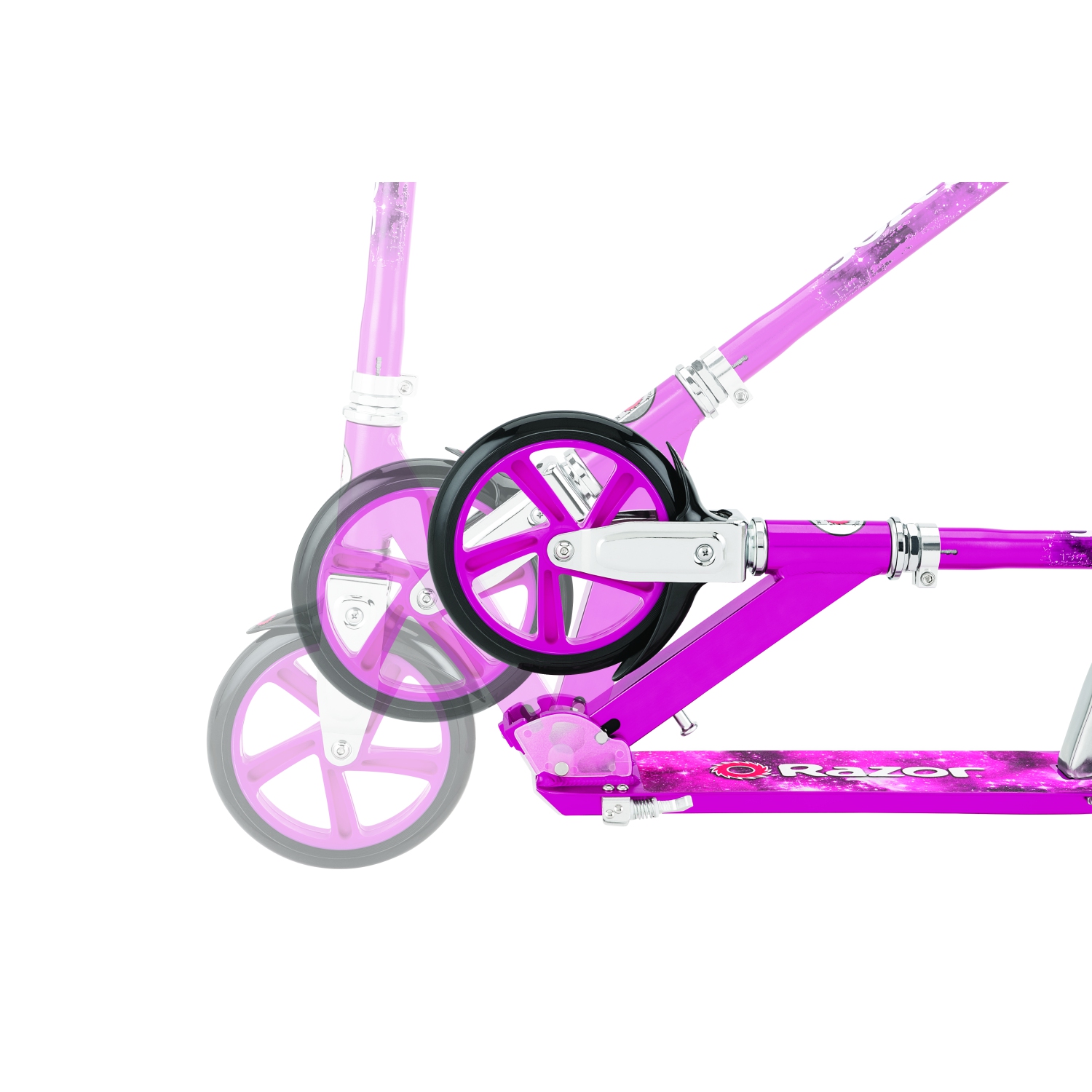 Razor a5 lux scooter pink store