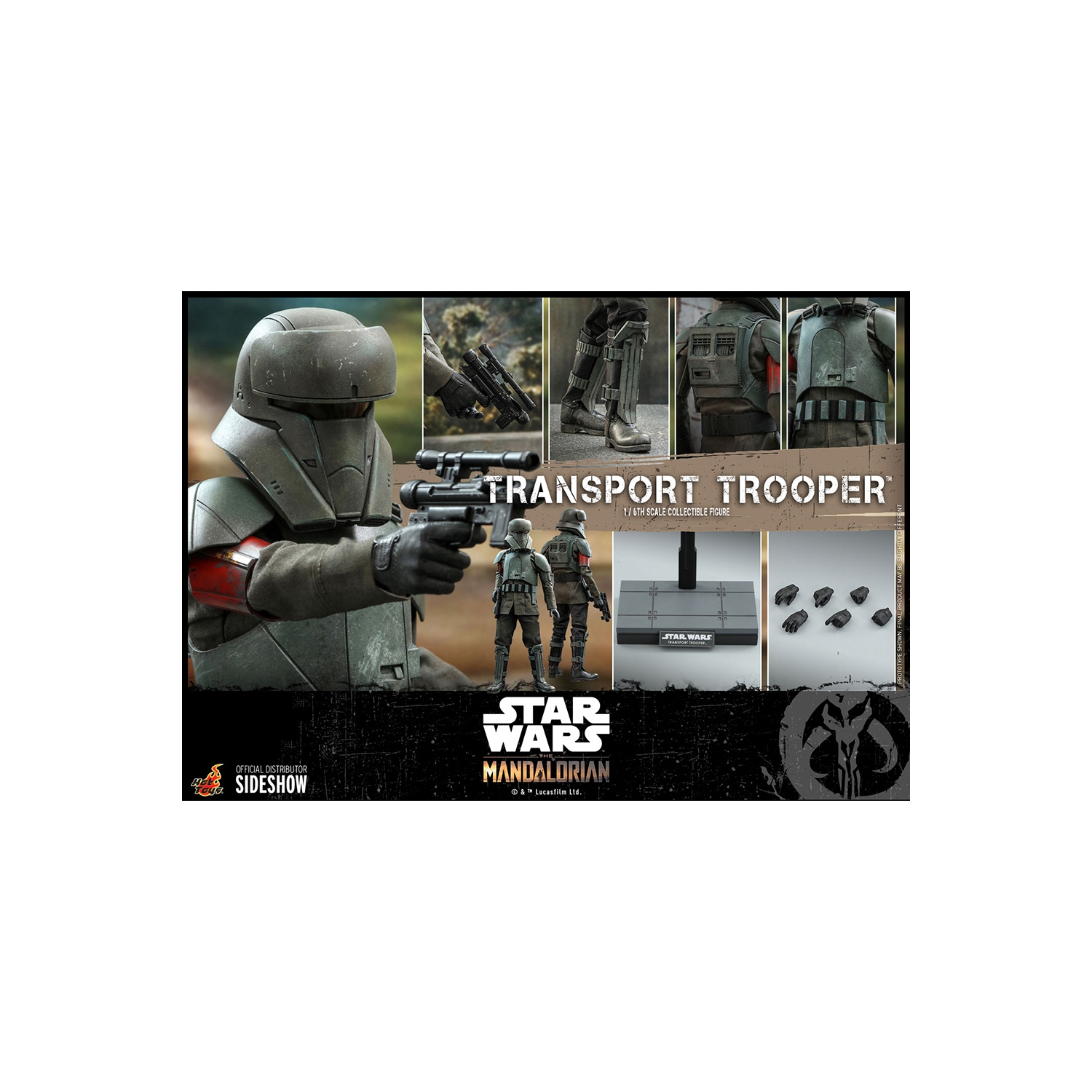 Hot Toys Transport Trooper (TMS030) Star Wars: The Mandalorian 1/6 ...