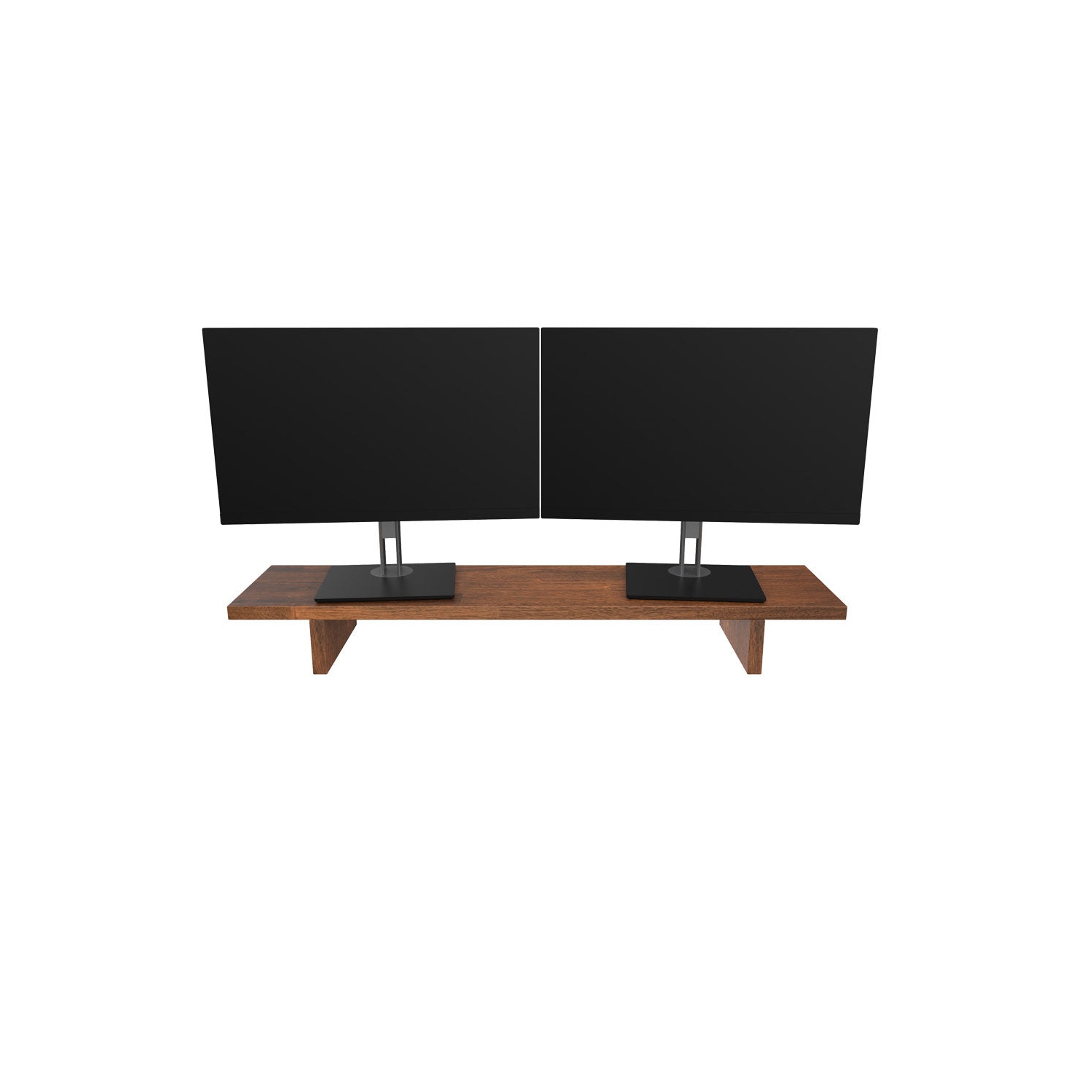 Walnut Monitor Stand