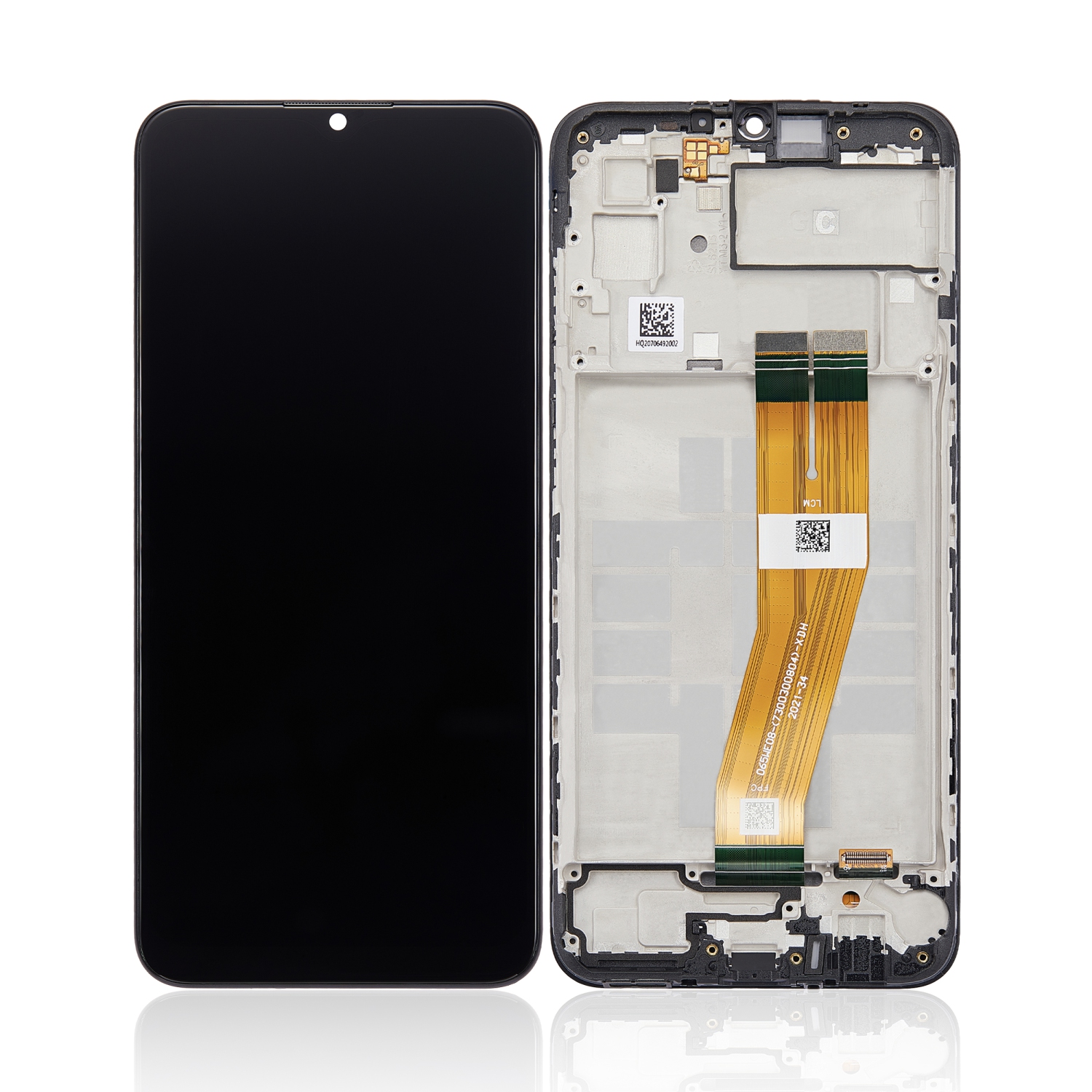 Replacement LCD Assembly With Frame Compatible For Samsung Galaxy A03 ...