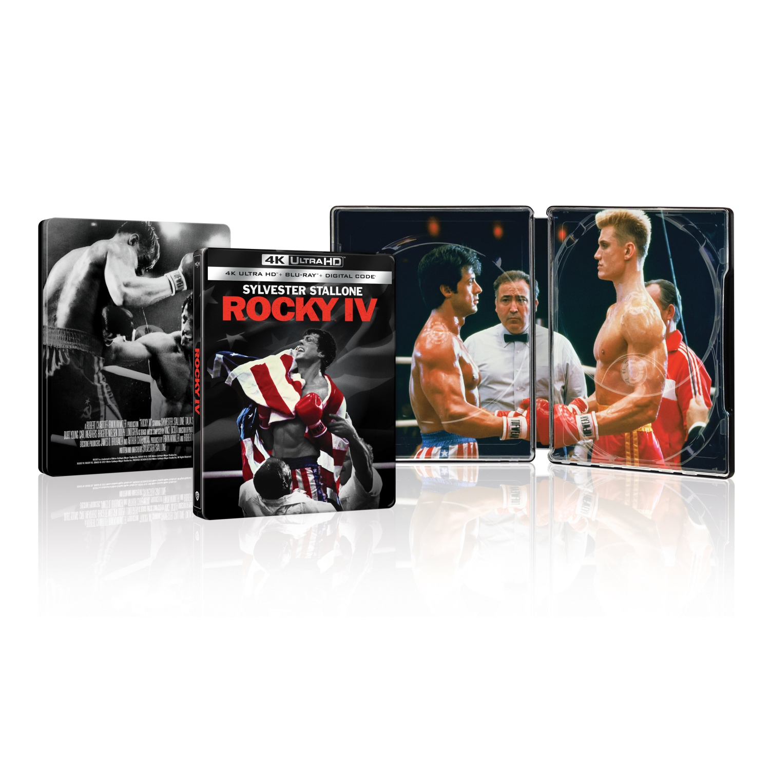 Rocky Steelbook Movie Collection [Part 1, 2, 3, 4, 5, 6] [Steelbook ...