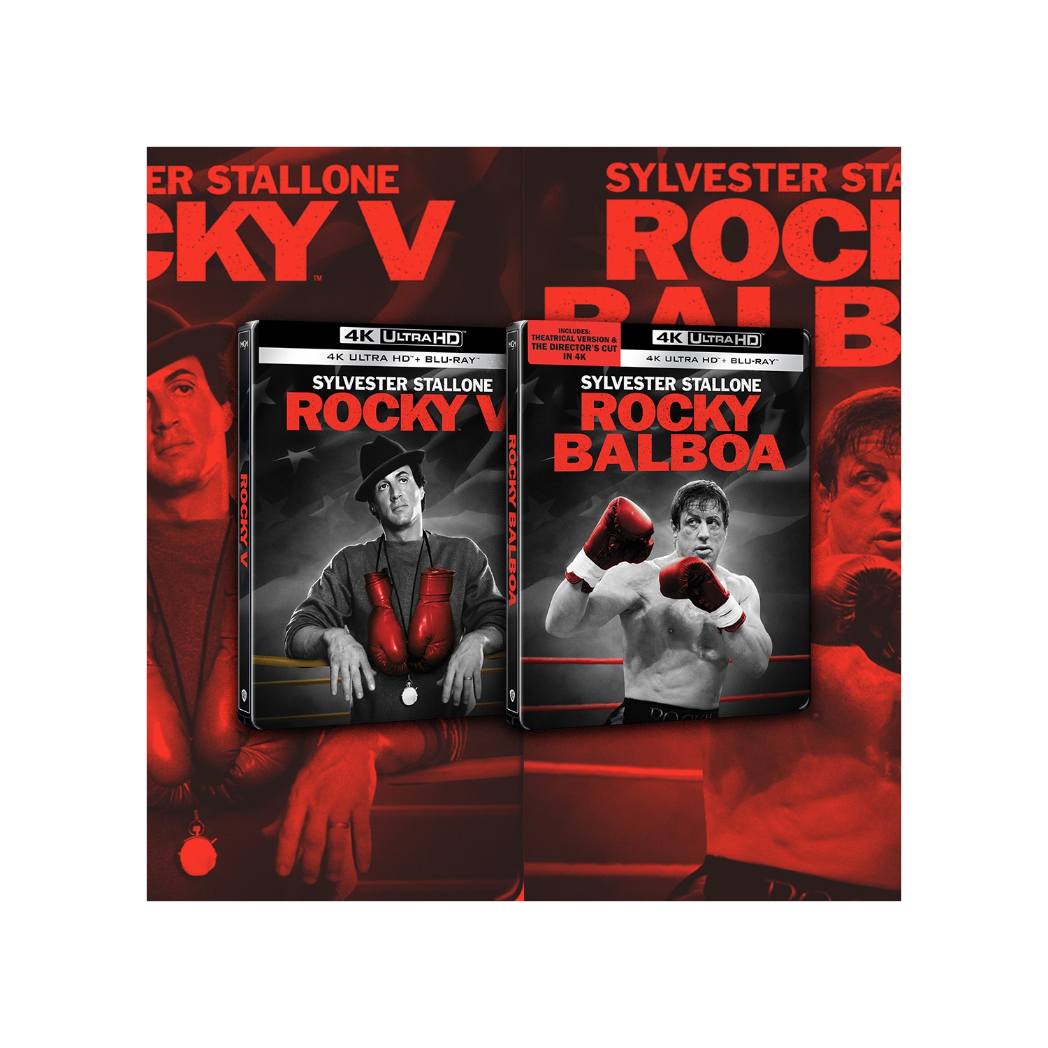 Rocky Steelbook Movie Collection [Part 1, 2, 3, 4, 5, 6] [Steelbook ...