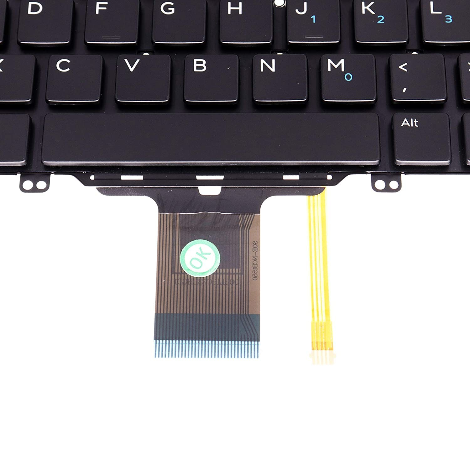 Dell Latitude Replacement Backlit Keyboard - US English Compatible with ...
