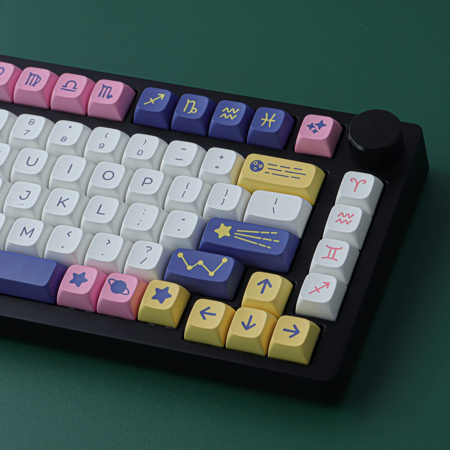 Keycaps,132 Keys PBT Keycaps Set Constellation XDA Profile Dye ...