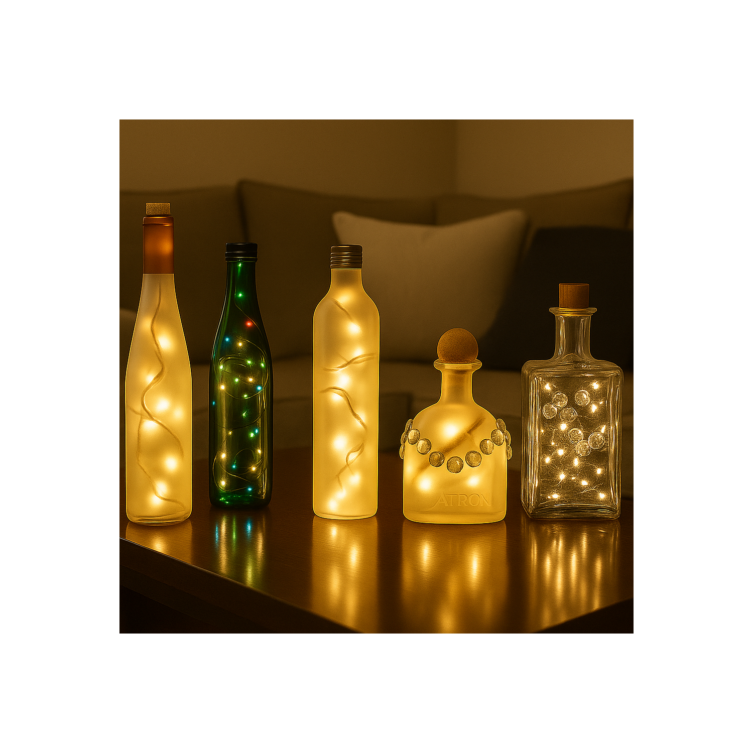 Novelty Lights 5 Feet 35 Bulbs Vintage Short Mini Light String, Clear ...