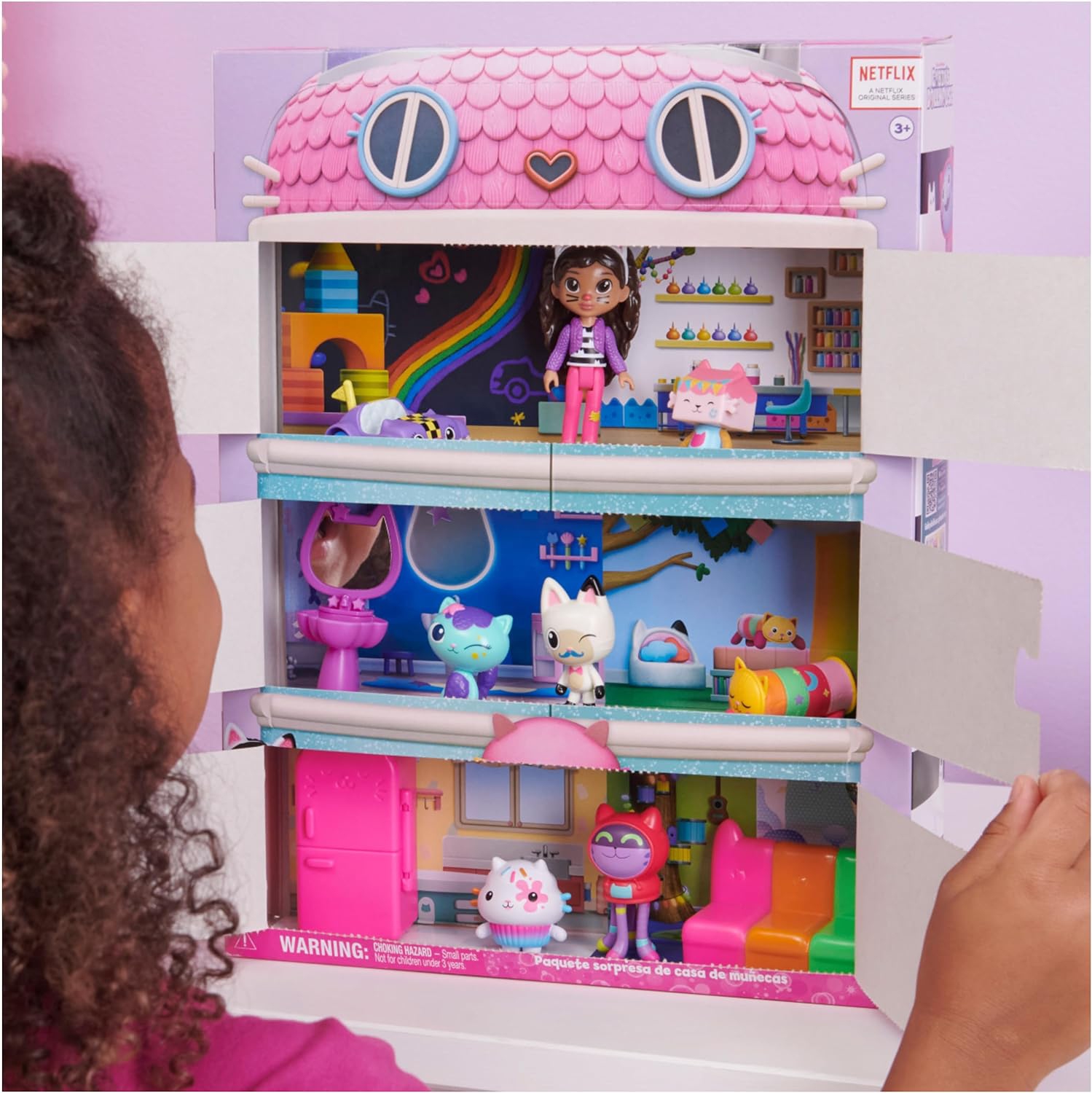 Surprise doll house store