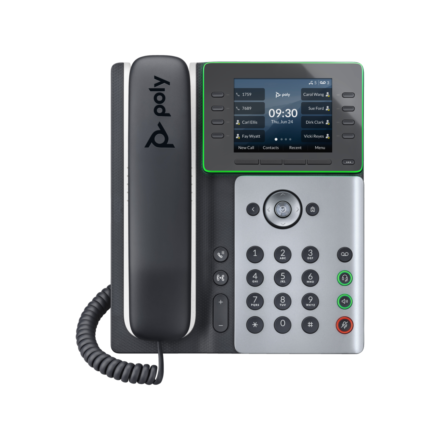 HP Poly Edge E350 IP Phone - Black (82M89AA) | Best Buy Canada