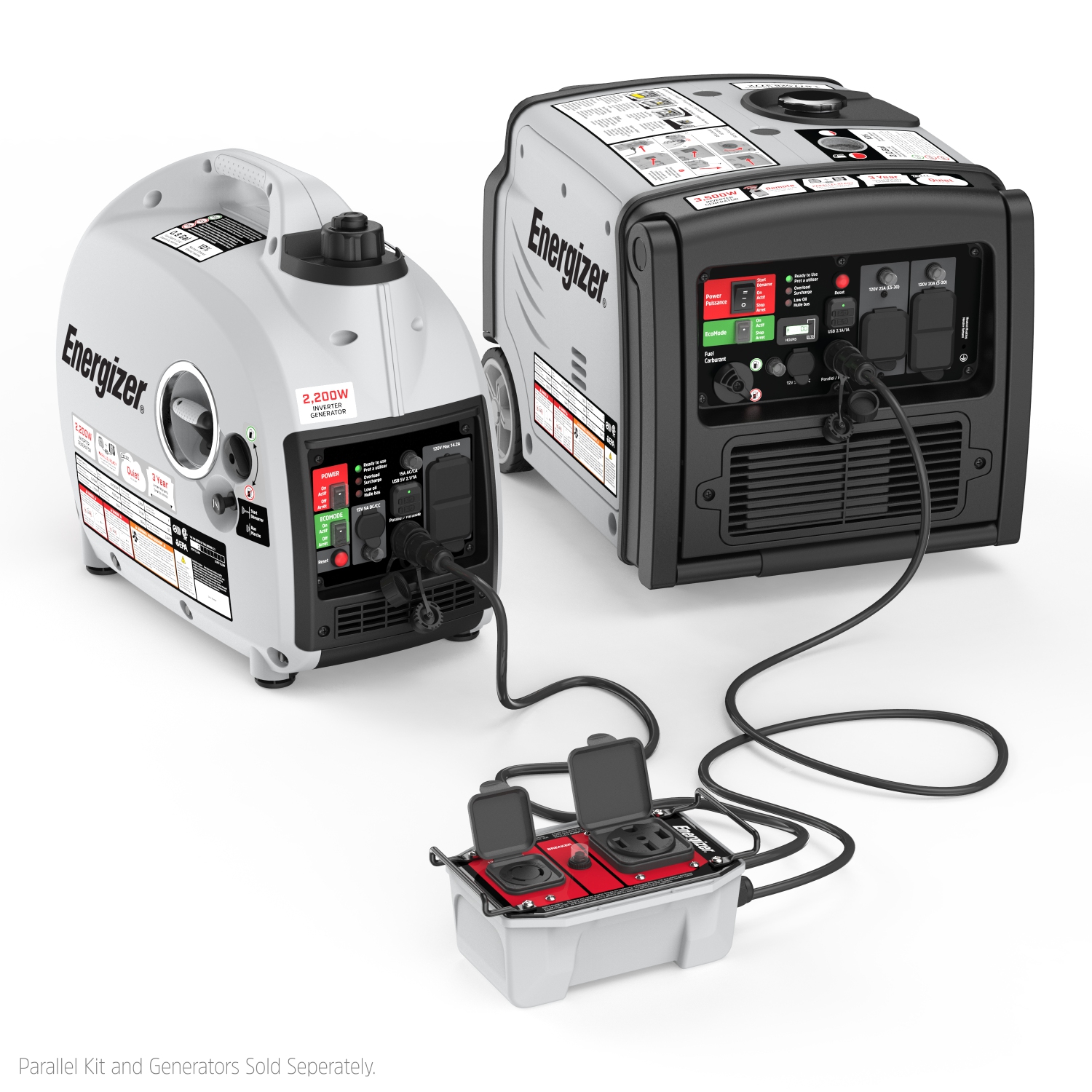 Energizer 2 200 Watt Quiet Inverter Generator with Parallel Best Buy Canada