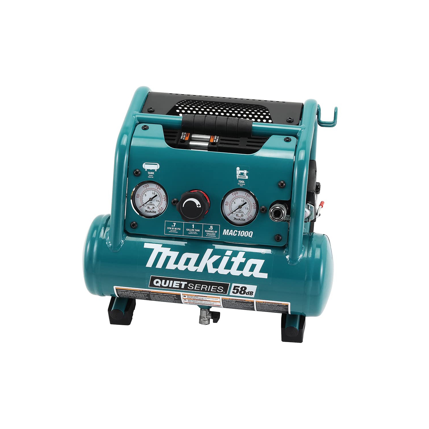 Makita MAC100Q Quiet Series 1 2 HP 1 Gallon Compact Oil Free Electric Air Compressor Best Buy Canada
