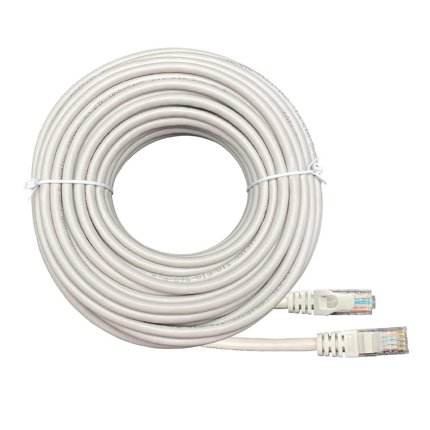 Cat6 Ethernet Cable, 60ft 20M Gray - RJ45, LAN, 24AWG UTP CAT 6 ...