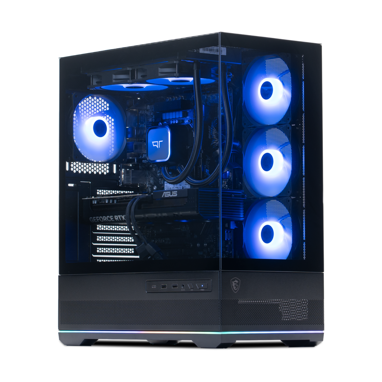 Quoted Tech Horizon Advanced Gaming PC - Black (AMD Ryzen 7 7800X3D ...