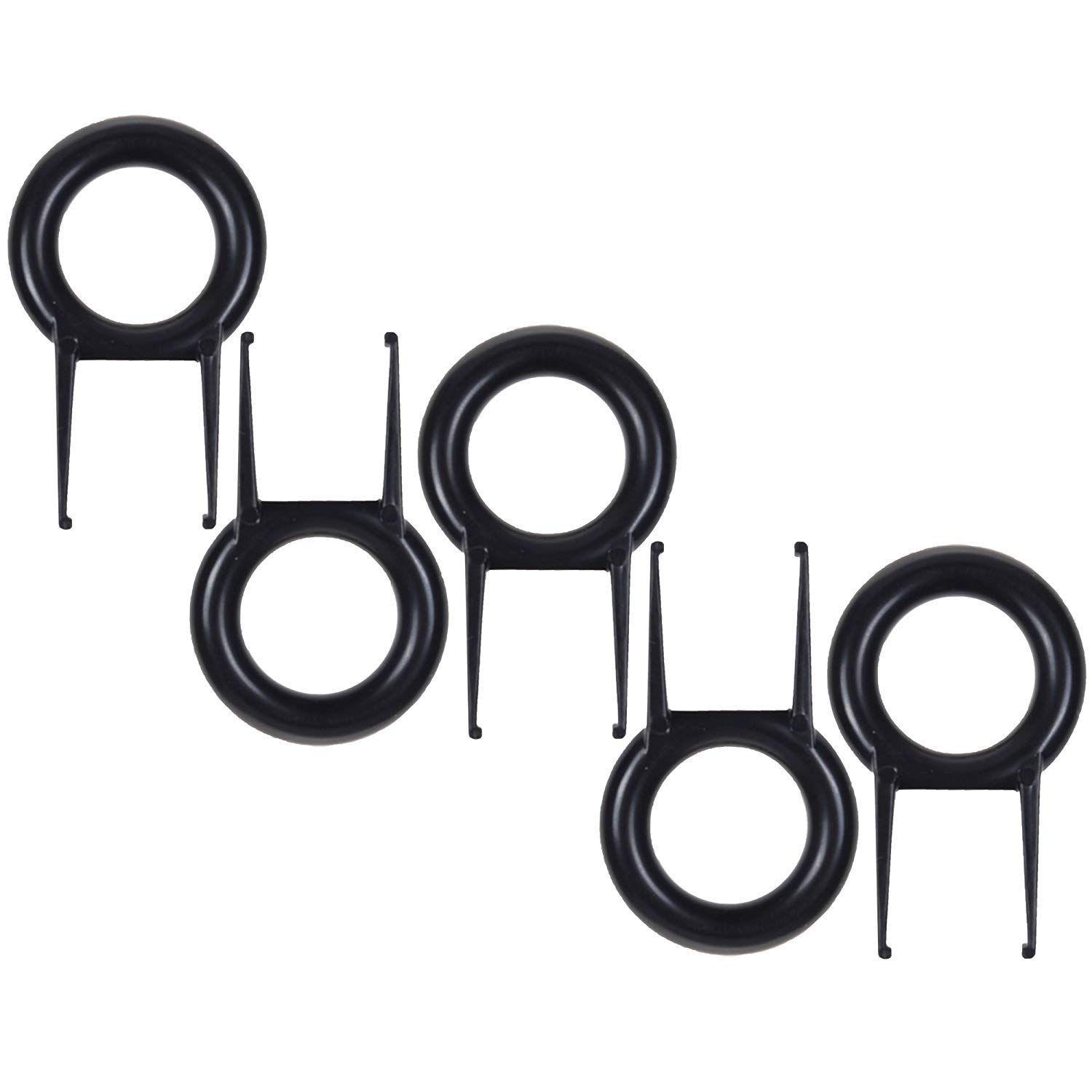 5Pack Black Color Rounded Key Puller Keycap Puller/Key Cap Remover Tool ...