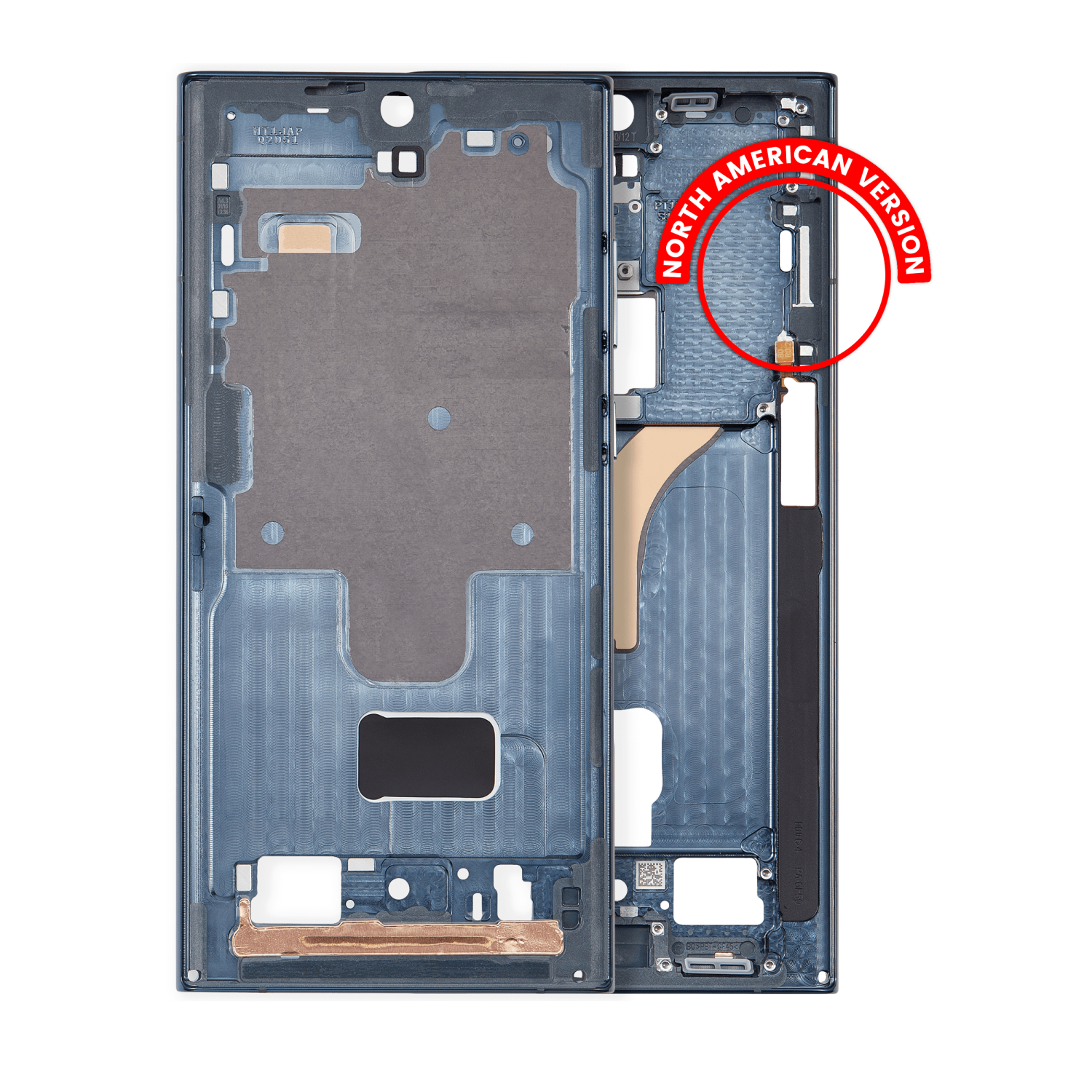 Replacement Mid-Frame Housing Compatible With Samsung Galaxy S22 Ultra ...