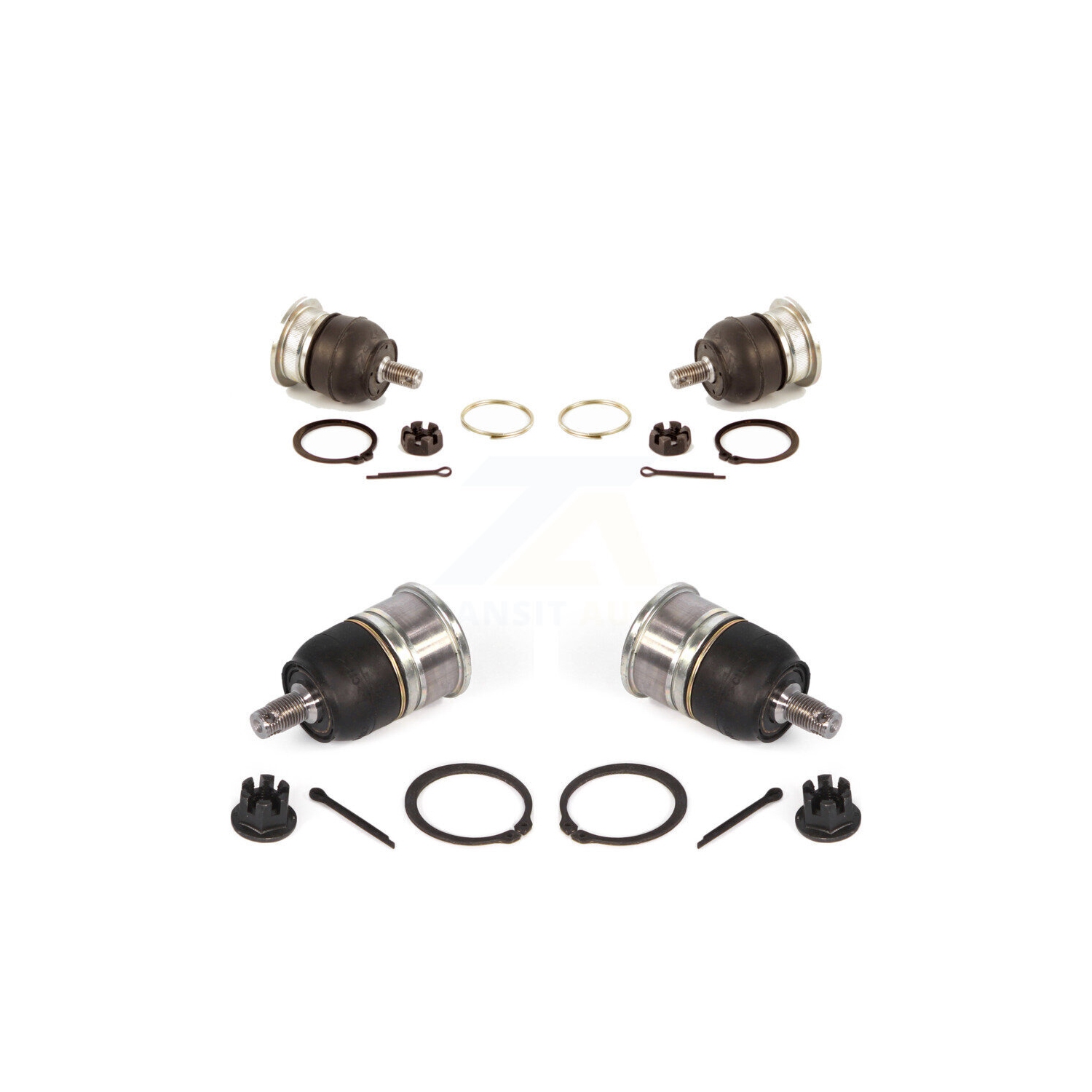 Front Lower & Upper Ball Joints Kit For Honda Accord Acura TL CL ...