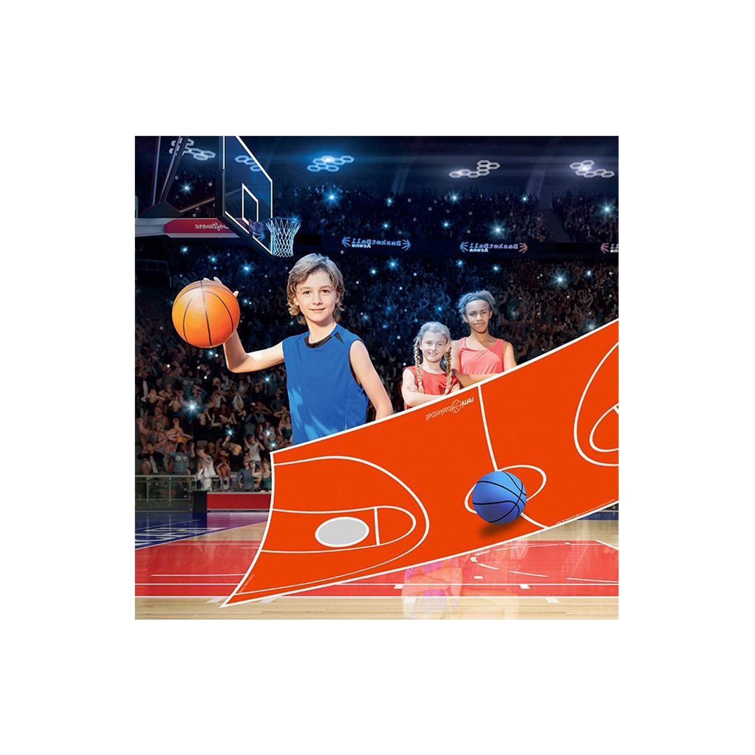Remi Basketball Set - Dynamic and Competitive Team Game - 6-16 ...