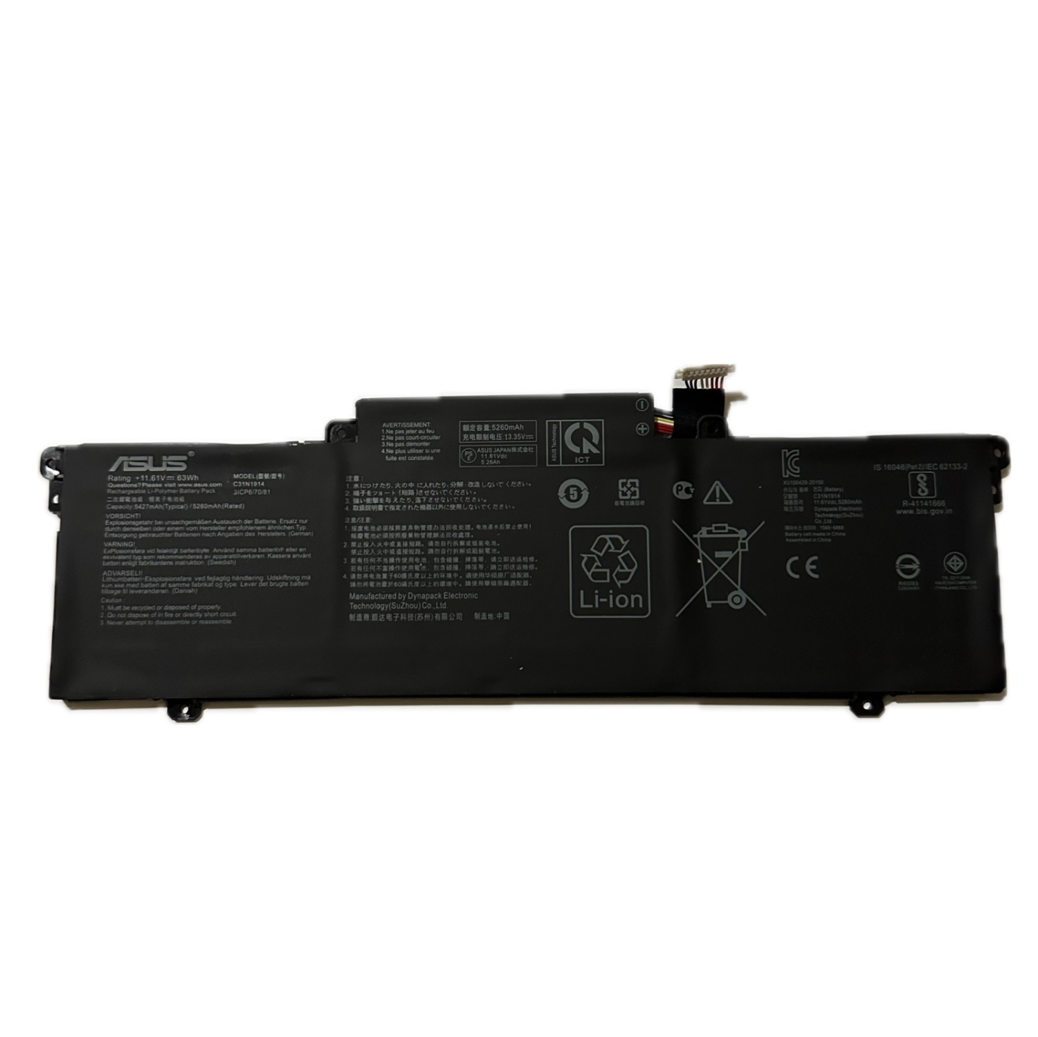 Genuine C31N1914 Battery for ASUS ZenBook 13 UX425UG UX435EA UX435EG ...