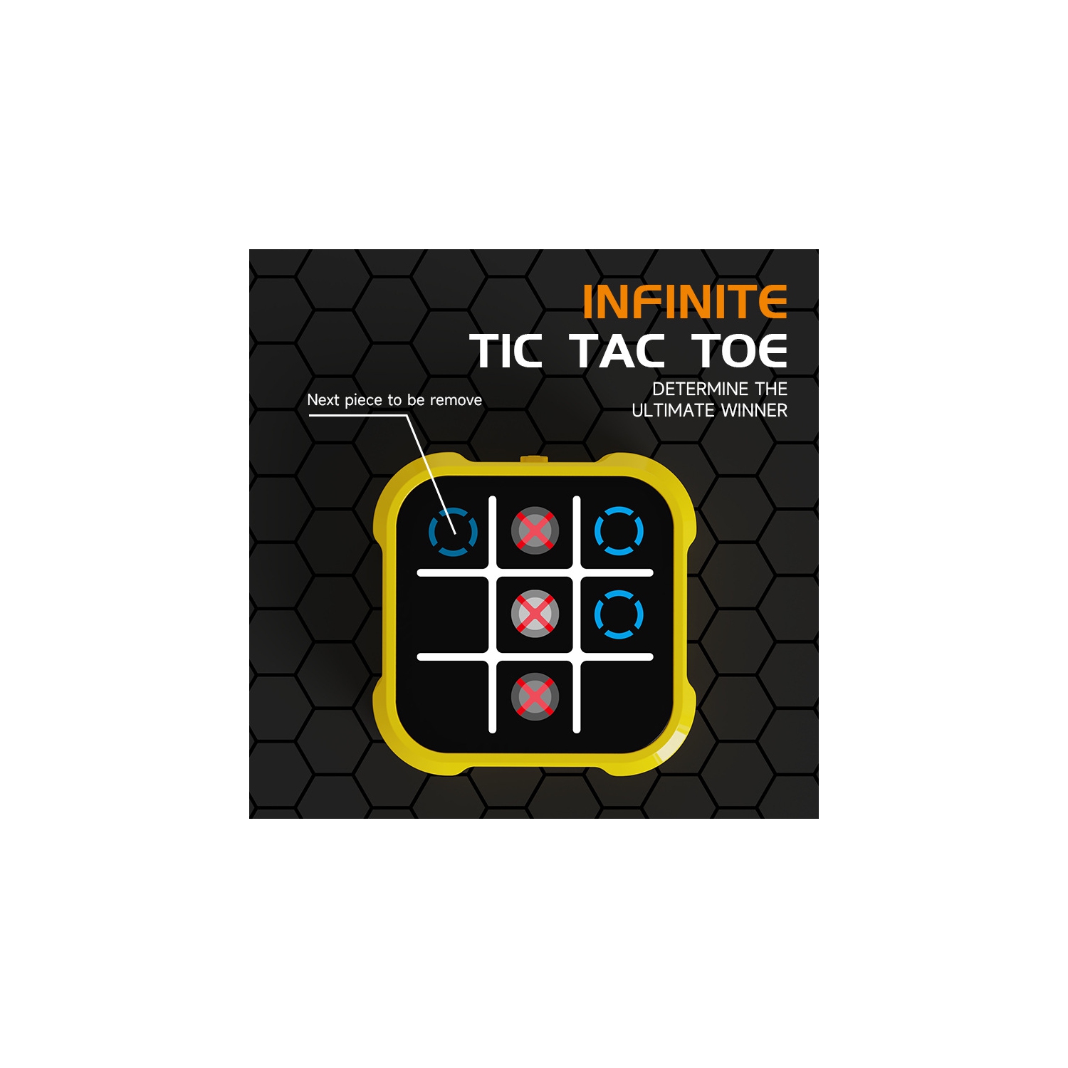 Electronic Tic-Tac-Toe Game, Fun Brain and Memory Games, Handheld ...
