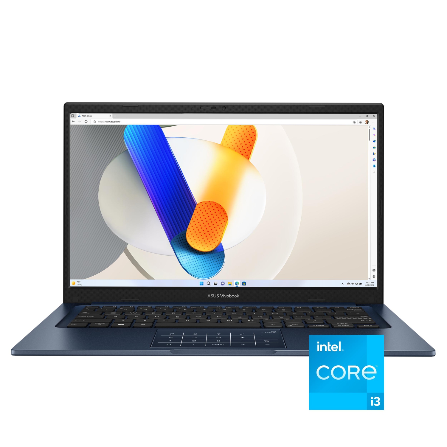 ASUS Vivobook 14" FHD Laptop - Quiet Blue(Intel i3-1315U Processor/1TB ...