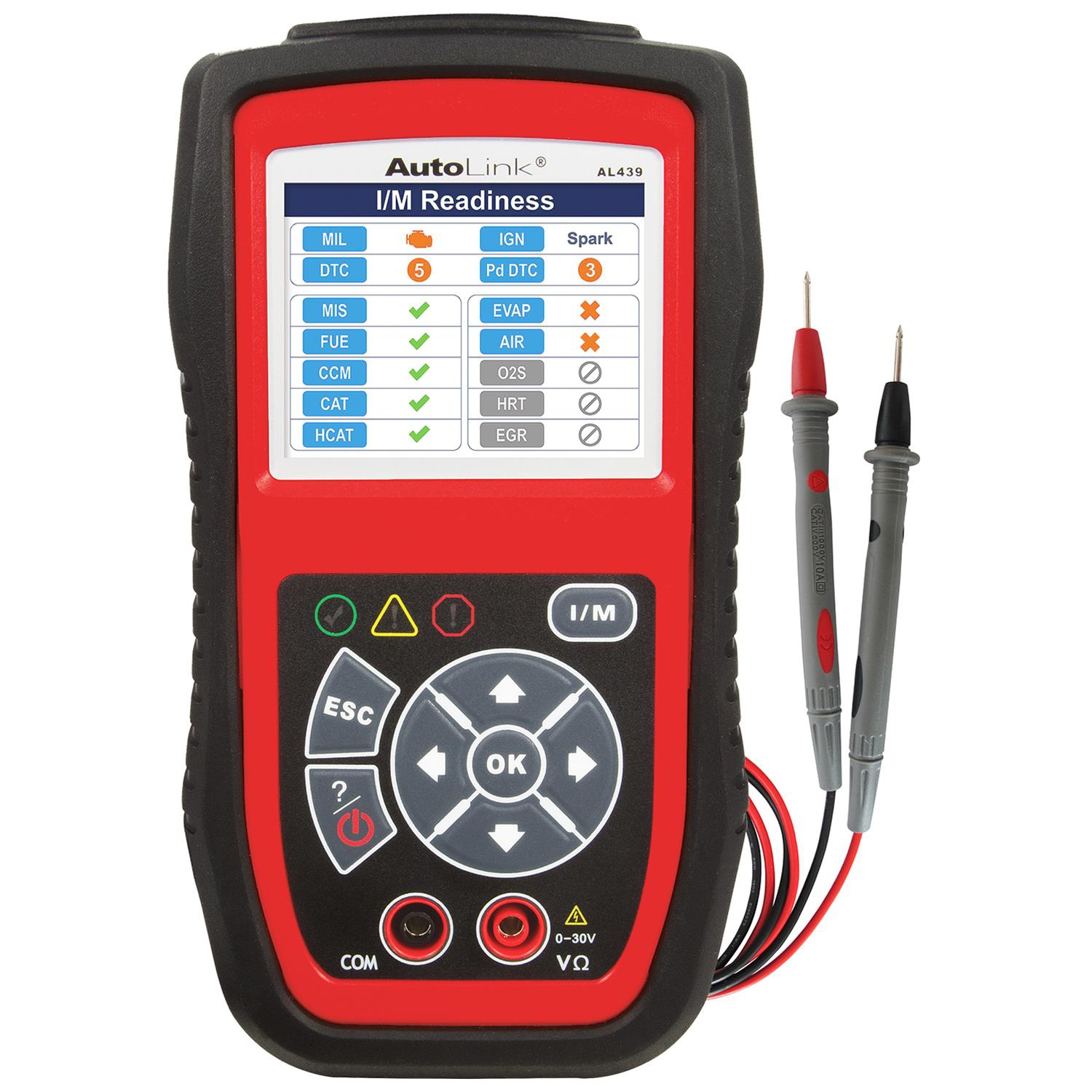 Autel AutoLink AL439 OBDII/EOBD/CAN Electrical Test Tool - Car ...