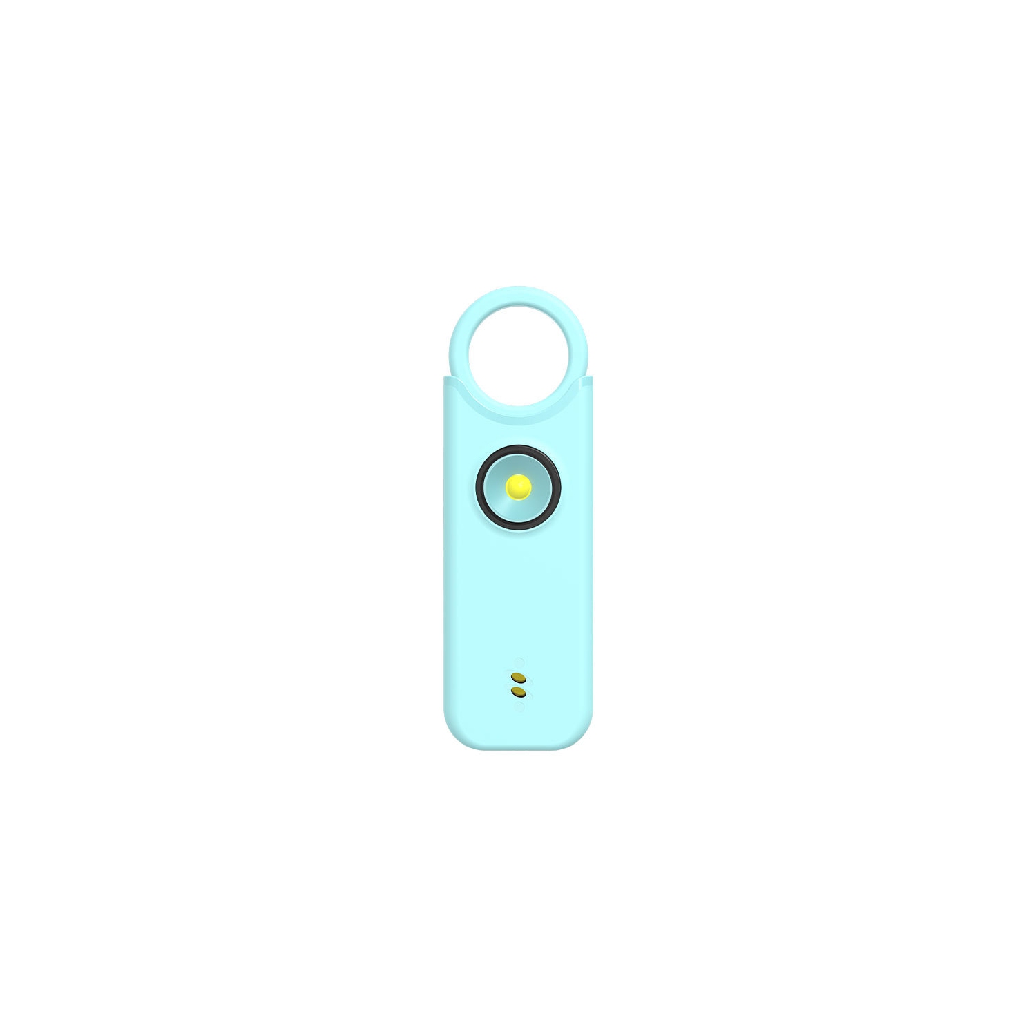 Small Self-Defense Keychain Alarm with Rechargeable 135dB SOS LED Light ...