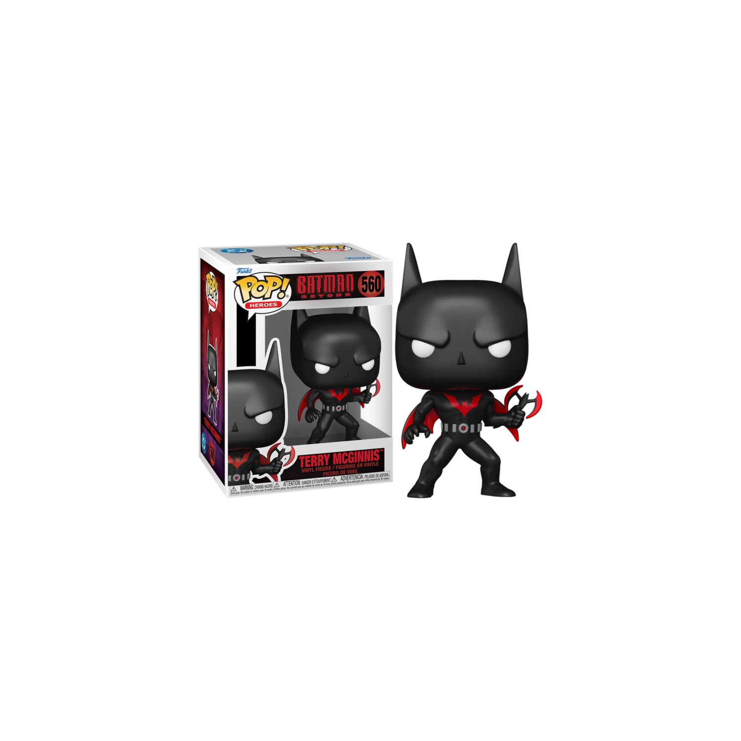 Funko Pop! Heroes Batman Beyond Vinyl Figure Terry McGuinnis #560 ...