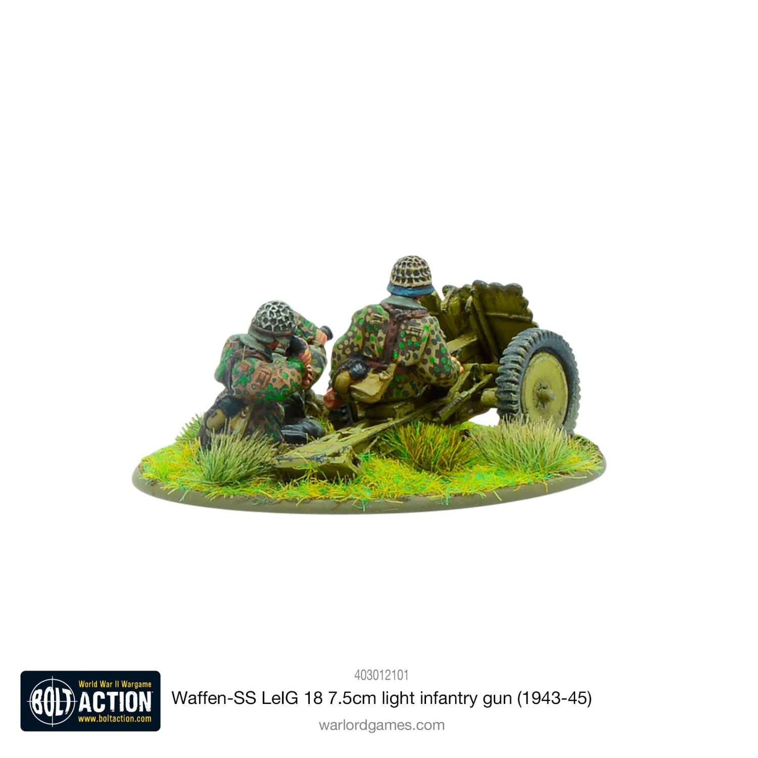 Bolt Action Waffen-SS LeIG 18 7.5cm Light Infantry Gun (1943-42) New ...