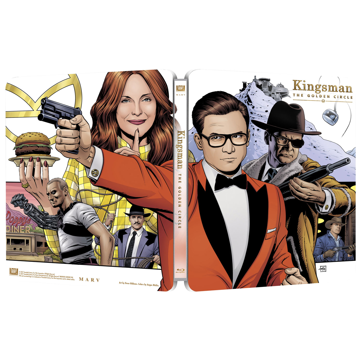 Kingsman: The Golden Circle (4K Blu-ray SteelBook) (Best Buy Exclusive ...