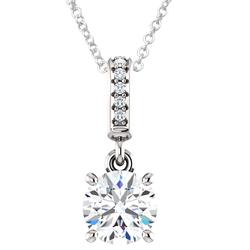 Elite jewels 10k white gold genuine 6mm 1.60 carat cushion white topaz stud earrings store
