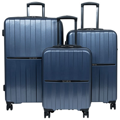 Samsonite Exeter Diamond 3-Piece Hard Side Expandable Luggage Set ...