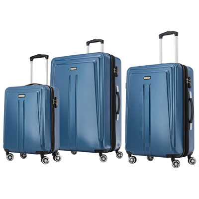 Samsonite Quantum DLX 3-Piece Hard Side Expandable Luggage Set - Blue