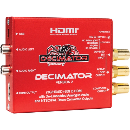 Decimator DECIMATOR 2 SDI to Composite/HDMI Down Converter (3G/HD/SD) | Best Buy Canada