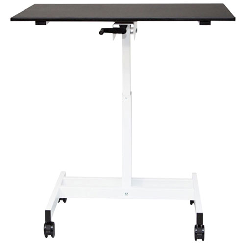 Luxor 40 W Single Column Crank Standing Up Desk Best Buy Canada