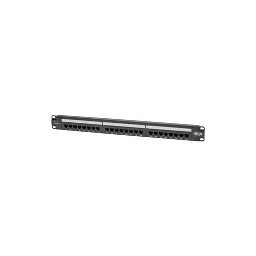 Cat6 24 Port Patch Panel PoE Compliant 110 Krone 568A B RJ45 Ethernet 1U Best Buy Canada