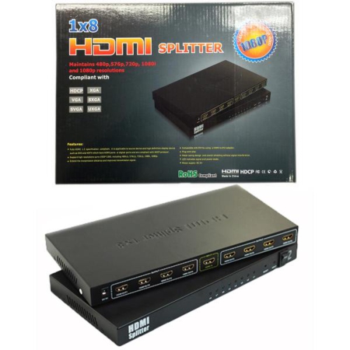 8 Port HDMI Splitter | Best Buy Canada