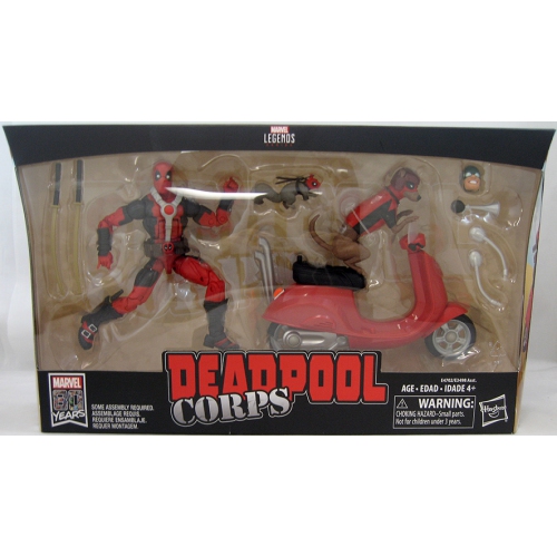 Marvel Legends Infinite 6 Inch Action Figure Vehicle Set Riders Series Deadpool Corps with Scooter Best Buy Canada