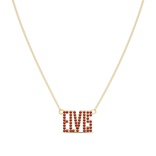 Ruby name pendant store