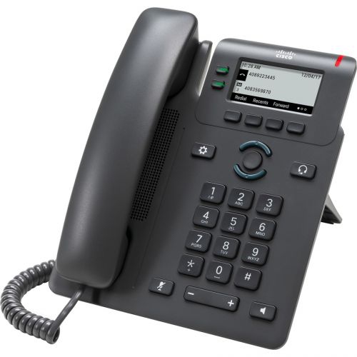 Cisco 6821 IP Phone - Corded - Corded - Wall Mountable, Desktop | Best ...