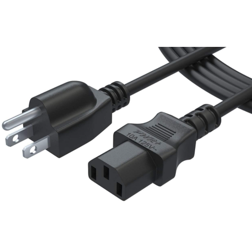 Pwr Long 6 Ft (1.8 Meter) 3 Prong AC Power Cord for ION iPA76C iPA76A ...