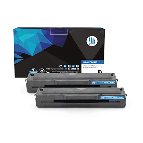 Gotoners 2PK MLT-D104S D104S Toner for Samsung SCX-3200 ML-1865 ML-1670 ...