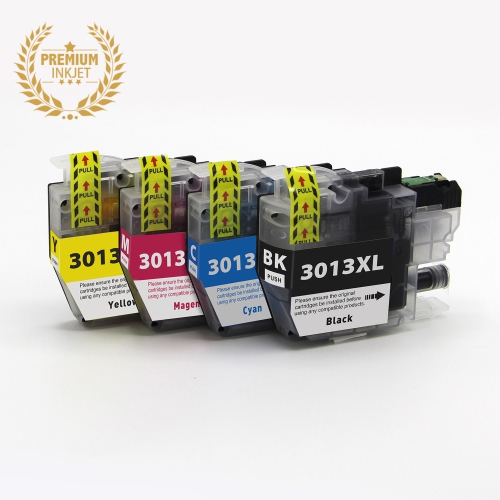 Ultra Toner® Brother LC3013/LC-3013/3013 BK/M/Y/C High Yield Inkjet ...