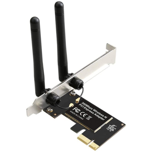 HYFAI 300Mpbs Wireless Network Card PCI Express PCIe WiFi LAN Card with ...