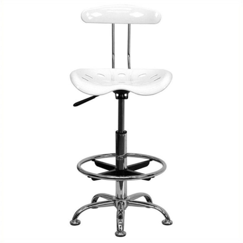 White Drafting Chair | Best Buy Canada