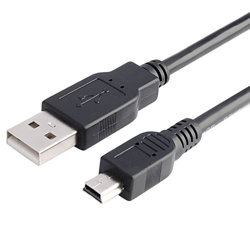 HYFAI 3 ft 1m USB 2.0 A Male to Mini-B Mini 5-Pin Type B Male Hi-Speed ...