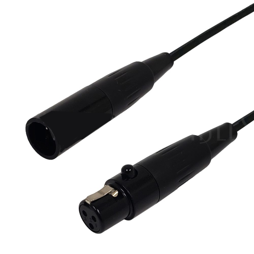 HYFAI Premium XLR Microphone Cable, Balanced mini XLR Male to mini XLR ...
