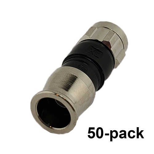 PPC Belden EX59XLPLUS RG59 Cable Compression Connectors - Bag of 50 ...