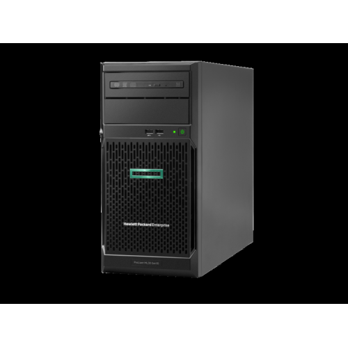 HPE ProLiant ML30 Gen10 Tower Server, Intel Xeon E-2124 Quad-Core 3.3GHz 8MB, 32GB DDR4 RAM, 4TB ...